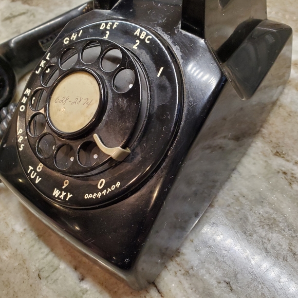 Western Electric | Accents | Vintage Black 95s Western Electric 500 ...